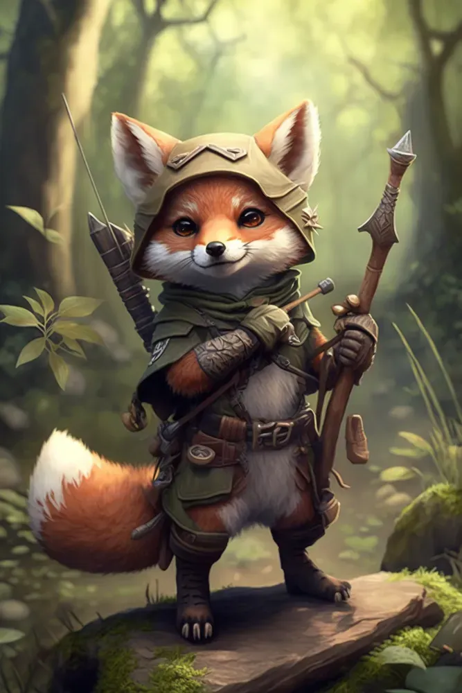 Tiny RPG Animals Midjourney Prompt | PromptBase