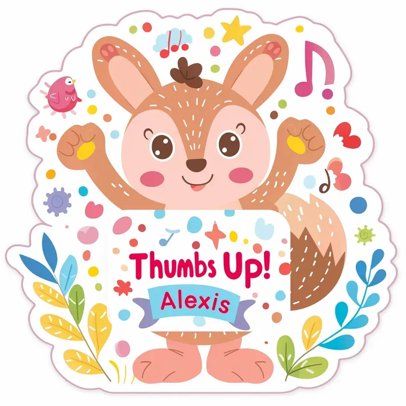 Whimsical Reward Stickers With Names Midjourney Prompt | PromptBase