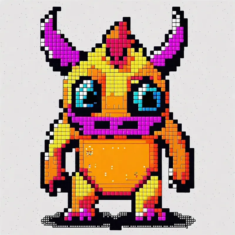 Pixelated Art Of Any Subjects DALL·E Prompt | PromptBase