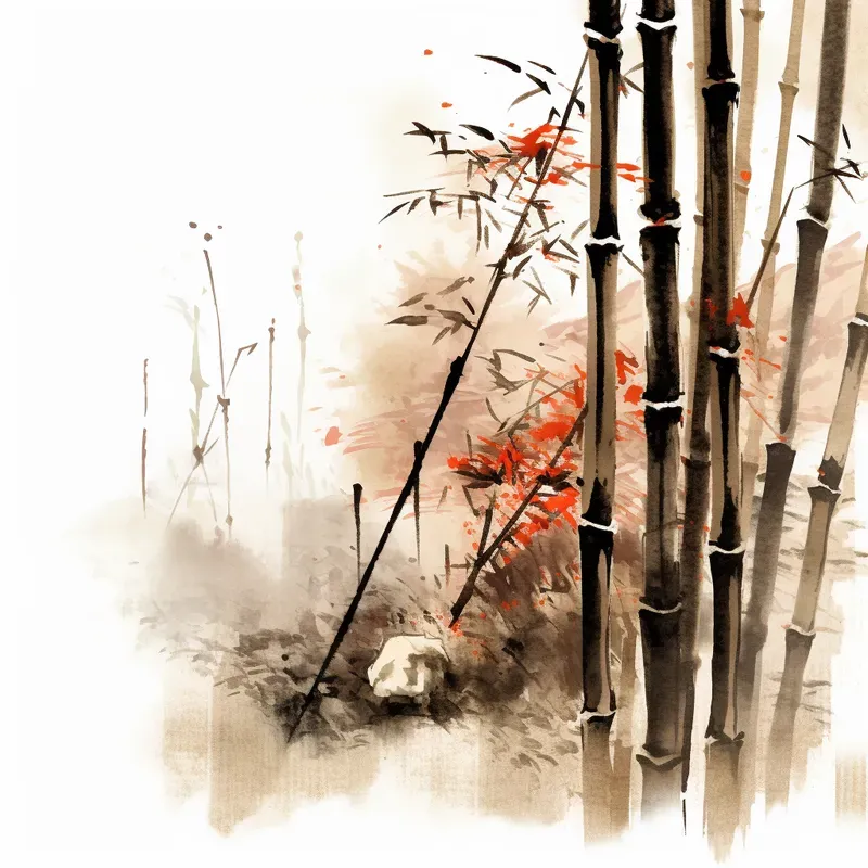 Chinese Water Ink Paintings Midjourney Prompt | PromptBase