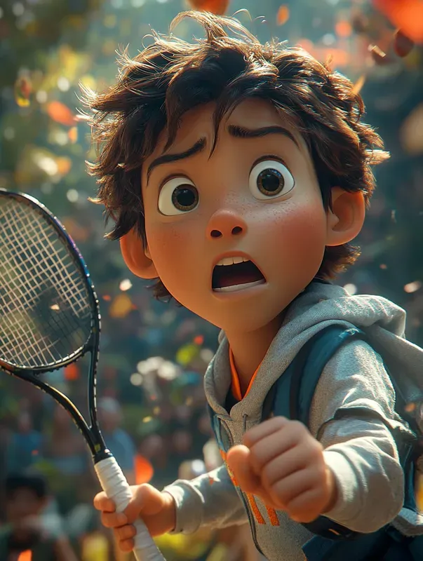 Vibrant Pixar Character Poses Midjourney Prompt | PromptBase