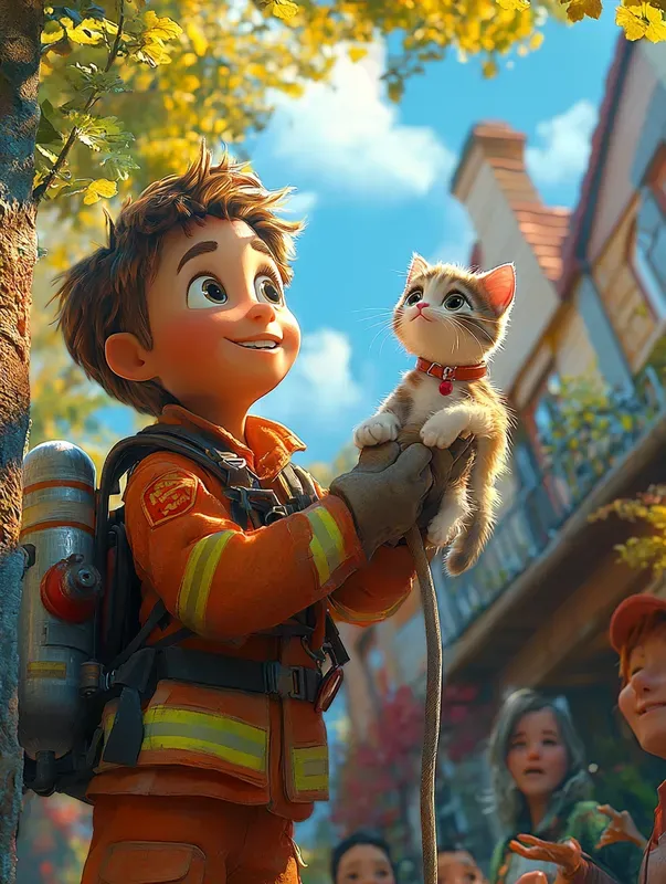 Vibrant Pixar Character Poses Midjourney Prompt | PromptBase