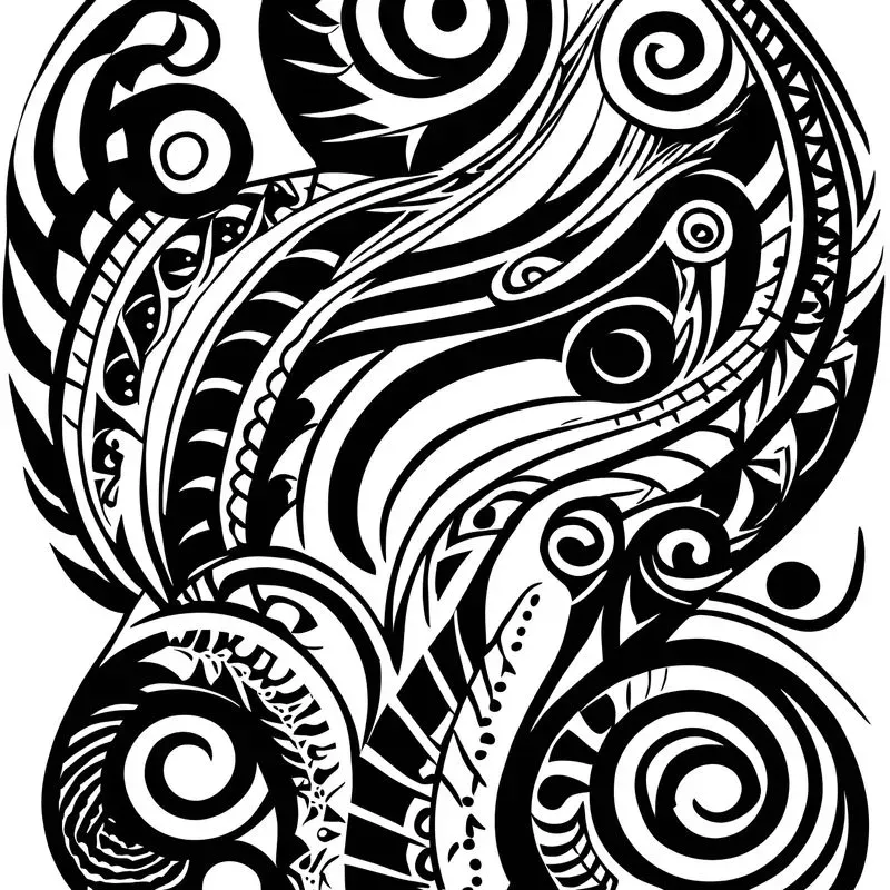 Maori Tattoo Designs Generator Stable Diffusion Prompt | PromptBase