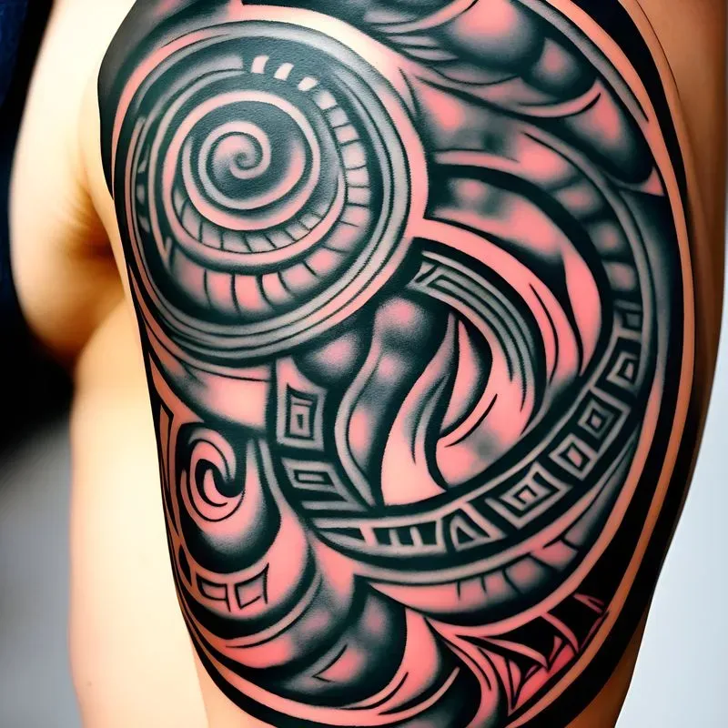 Maori Tattoo Designs Generator Stable Diffusion Prompt | PromptBase