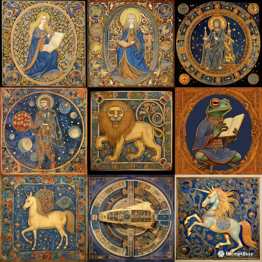 Illuminated Manuscripts Midjourney Prompt | PromptBase
