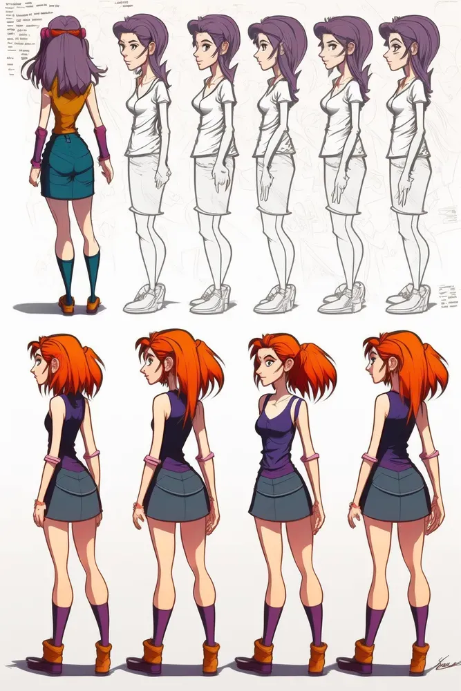 Absolute Designs Of Characters Midjourney Prompt | PromptBase