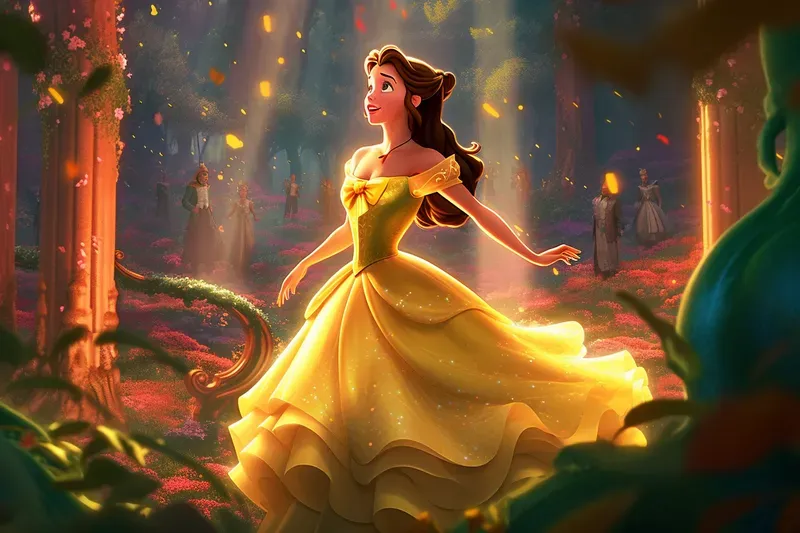 Disney Princesses High Qualities Midjourney Prompt | PromptBase