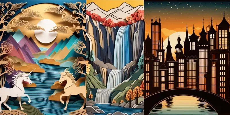 Paper Cut Out Art Stable Diffusion Prompt | PromptBase