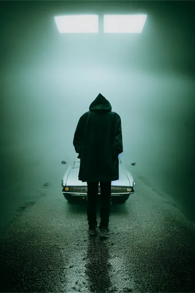 Gritty Hackercore Imagery Midjourney Prompt | PromptBase