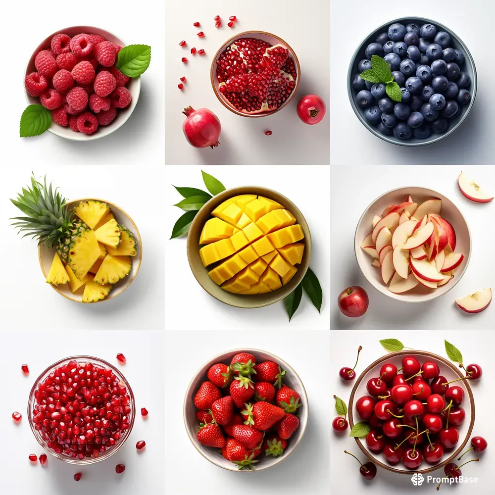 Realistic Fruit Product Photographs Midjourney Prompt | PromptBase