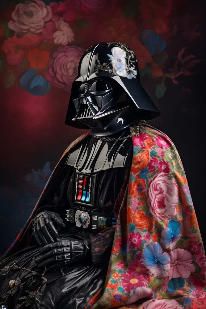 Kitsch Portraits Of People And Animals Midjourney Prompt | PromptBase