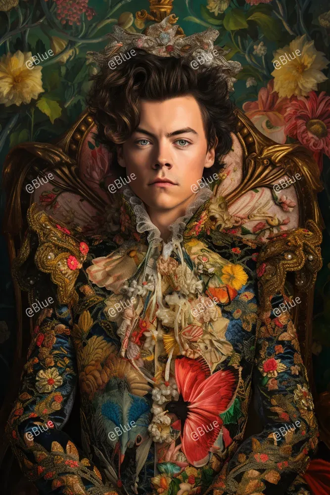 Kitsch Portraits Of People And Animals Midjourney Prompt | PromptBase