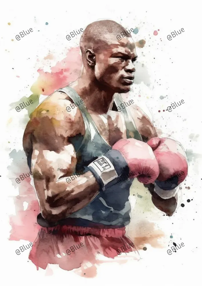 Dynamic Sports Action Paintings Midjourney Prompt | PromptBase