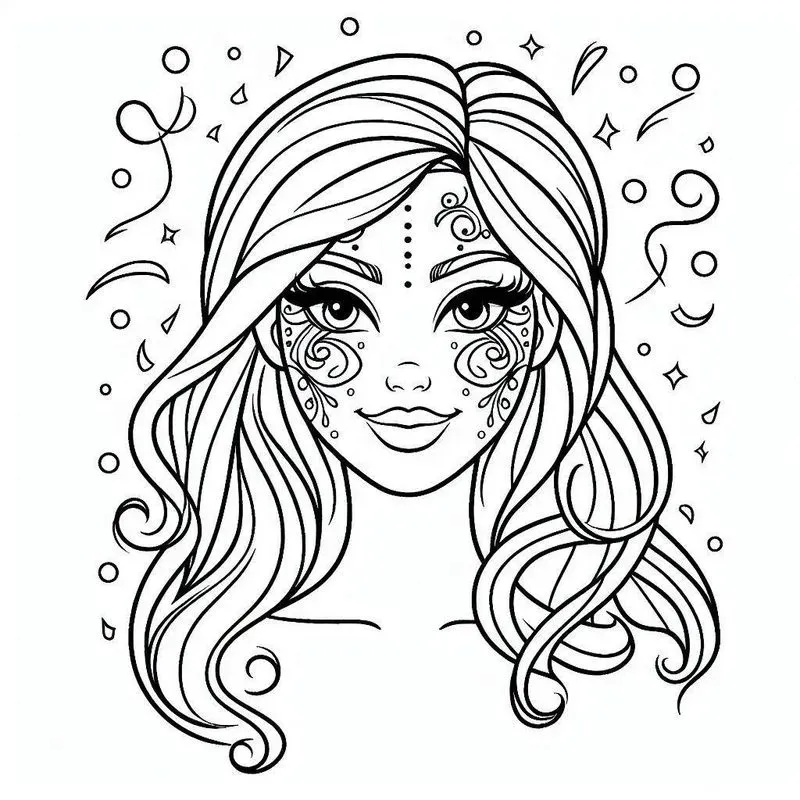 Fun Coloring Pages For Coloring Books DALL·E Prompt | PromptBase