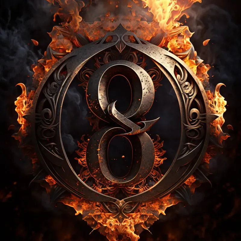 Gothic Logos With Fire Burning Letters Midjourney Prompt | PromptBase