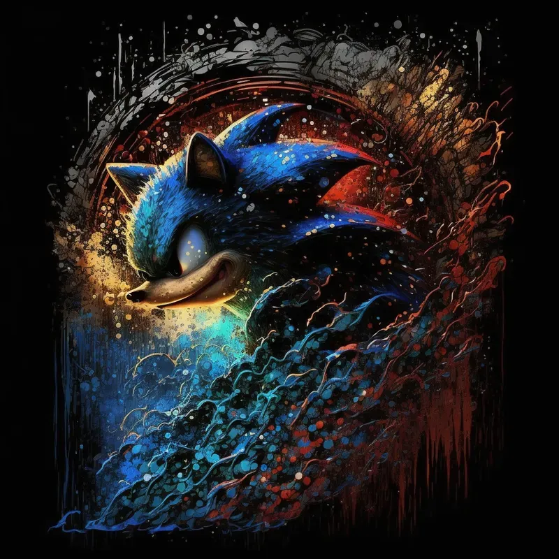 Superhero T-shirt Paint Splatter Designs Midjourney Prompt | PromptBase