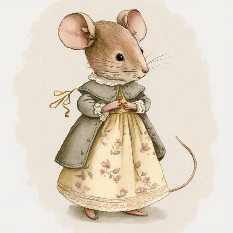 Children Book Fable Animal Characters Midjourney Prompt | PromptBase