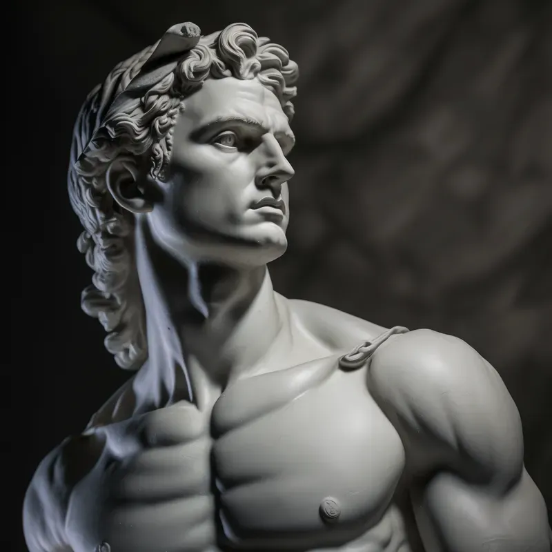 Greek Marble Realistic Statues Midjourney Prompt | PromptBase