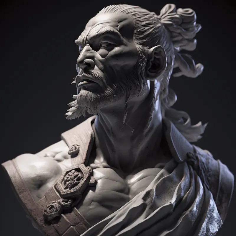 Greek Marble Realistic Statues Midjourney Prompt | PromptBase