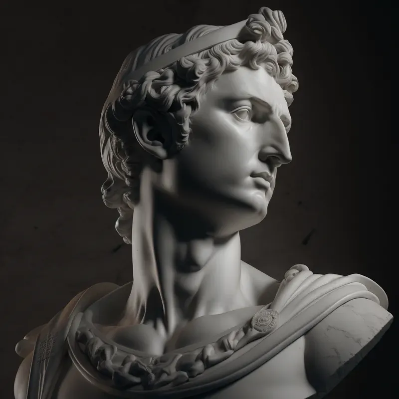Greek Marble Realistic Statues Midjourney Prompt | PromptBase