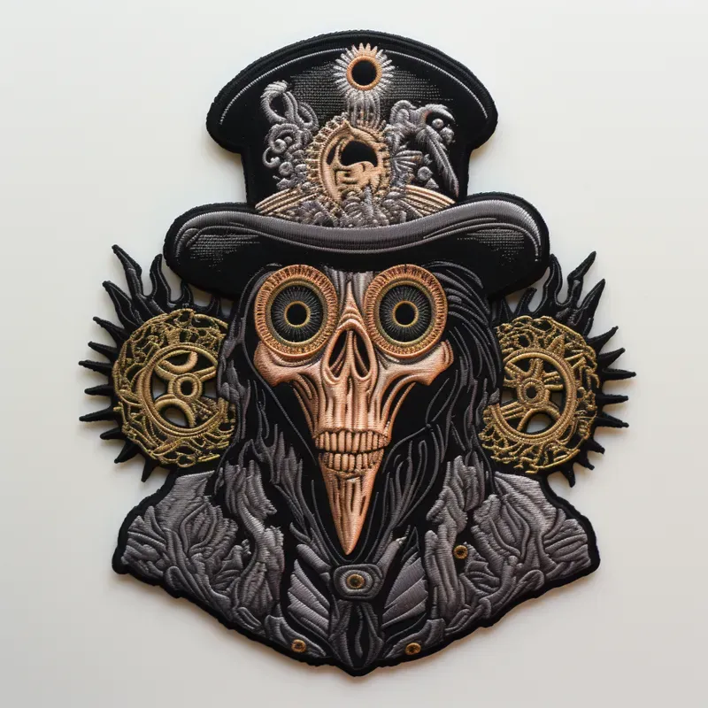 Vivid Embroidered Realistic Patches Midjourney Prompt | PromptBase