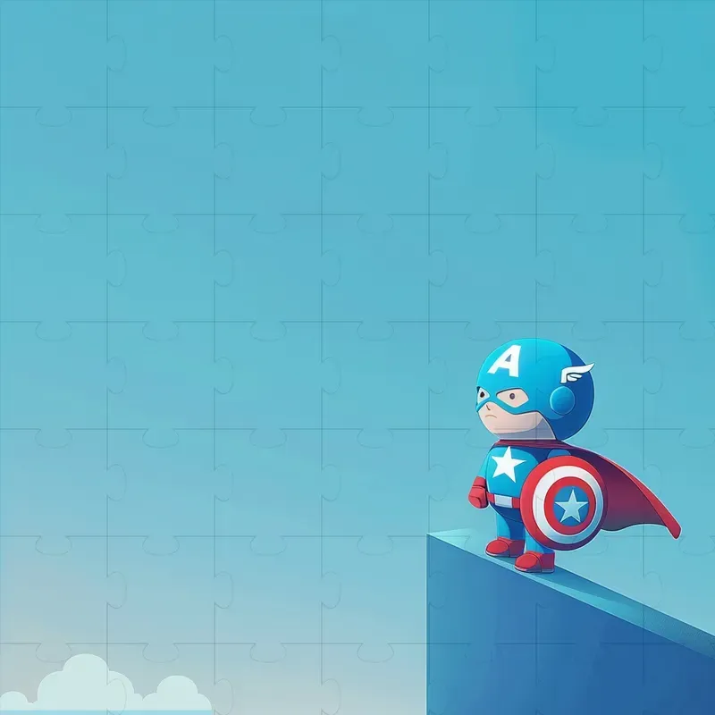 Superhero Theme Ppt Backgrounds Midjourney Prompt | PromptBase