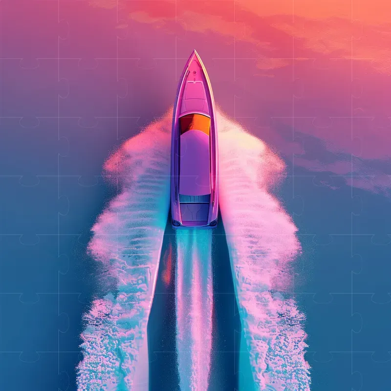 Tetradic Color Scheme Painting Art Midjourney Prompt | PromptBase