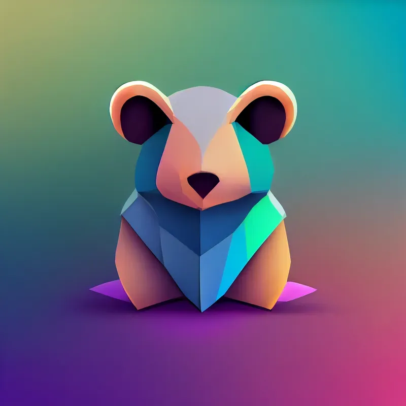 Cute Low Poly Animal Midjourney Prompt | PromptBase