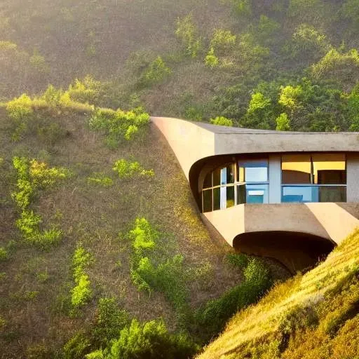 Modern Cliffside House Prompt | PromptBase