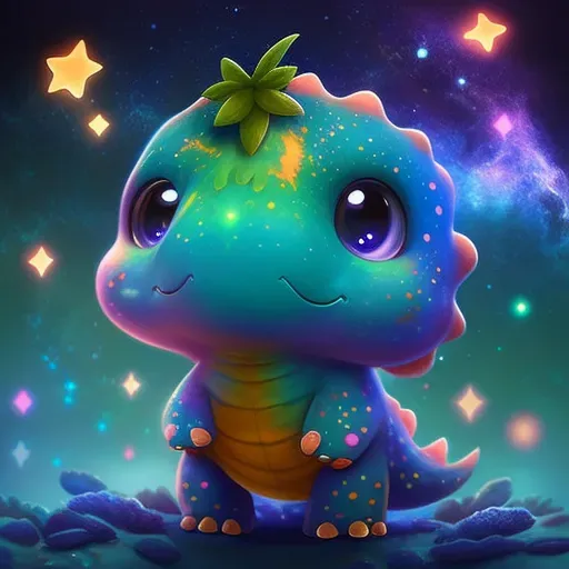 Cute Cosmic Creatures Midjourney Prompt | PromptBase