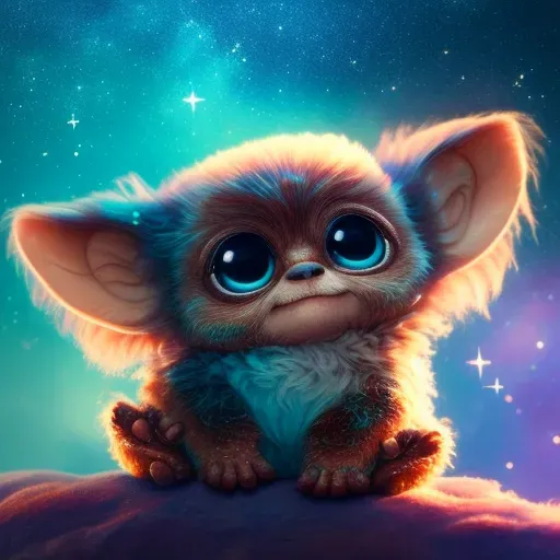 Cute Cosmic Creatures Midjourney Prompt | PromptBase