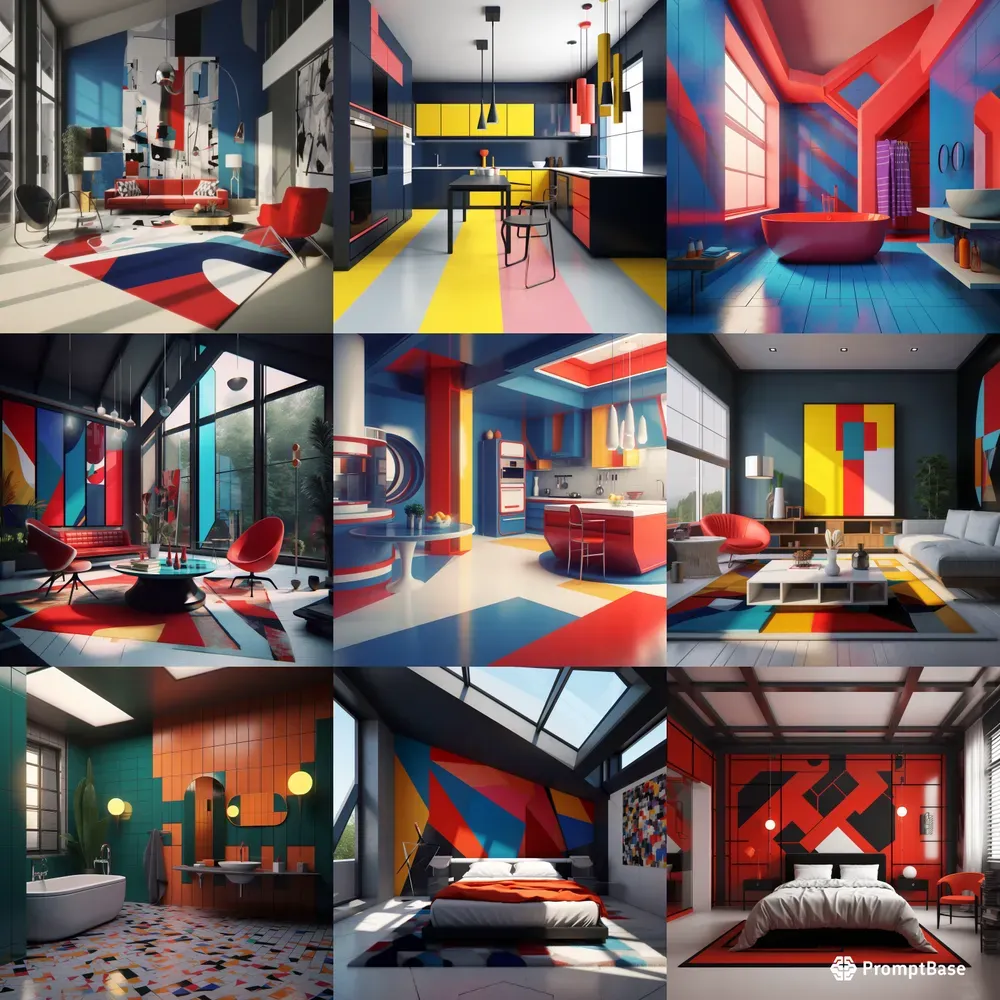 Constructivist Architecture Designs Midjourney Prompt | PromptBase