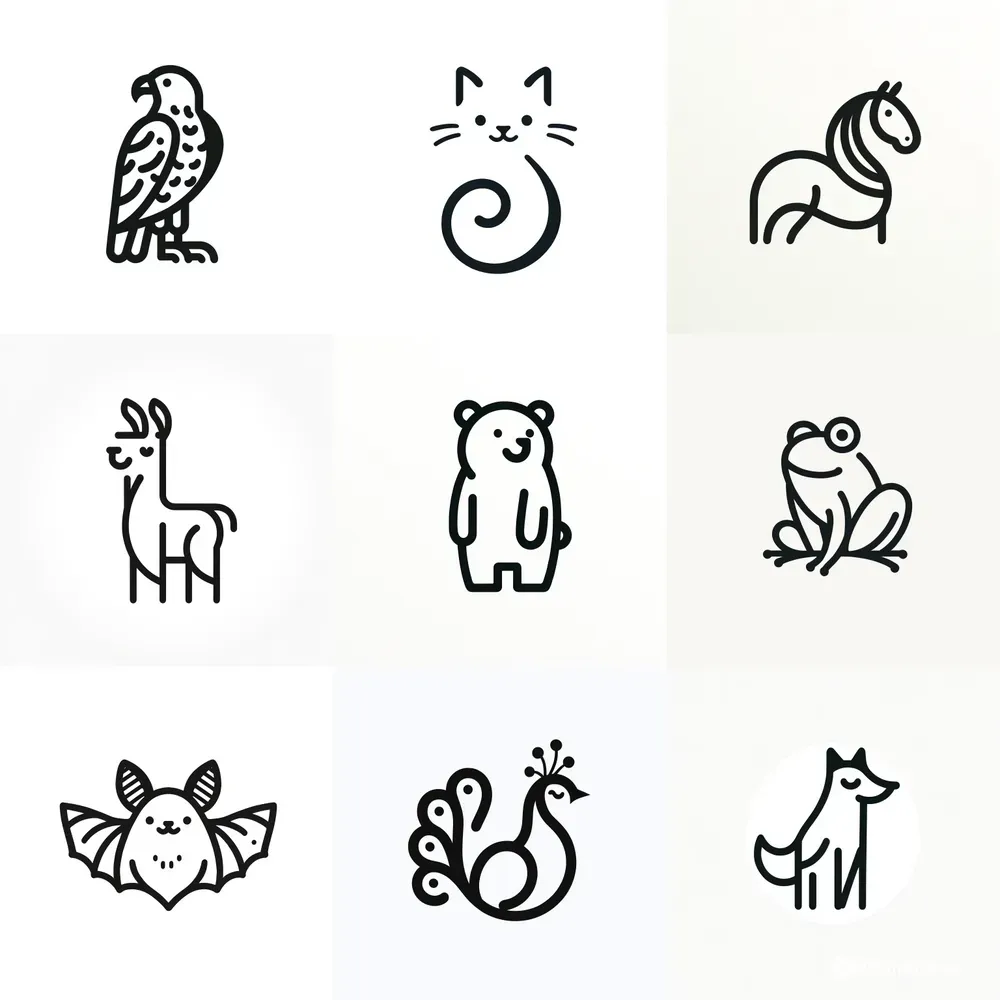 Adorable Logo Vector DALL·E Prompt | PromptBase