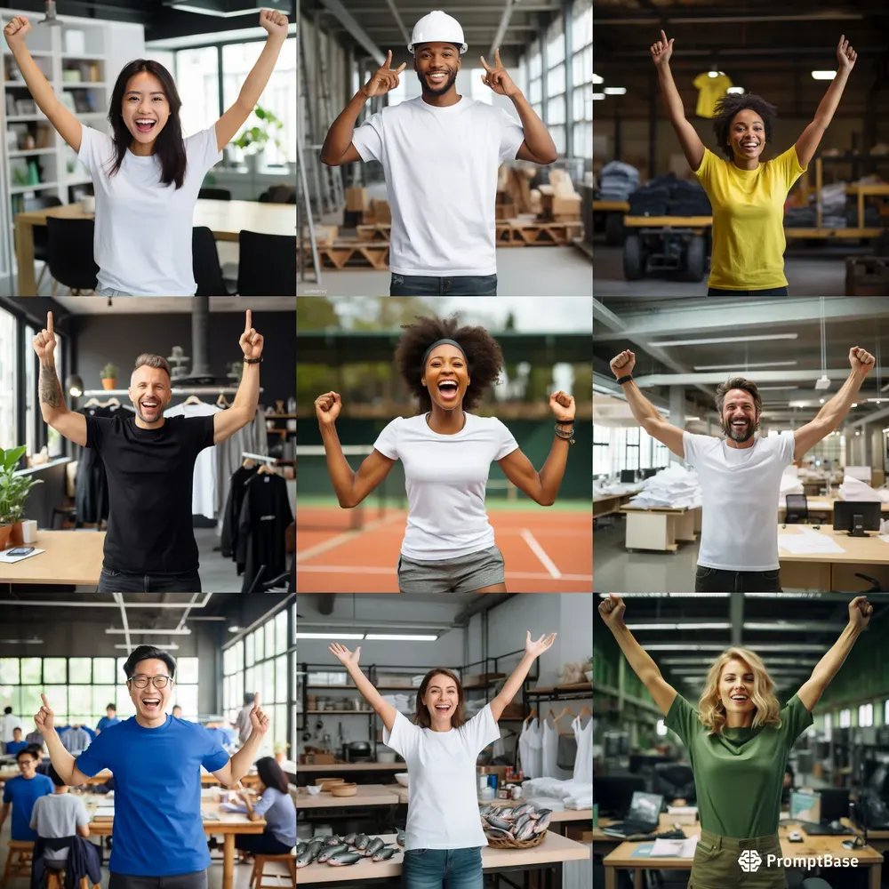 Mockups Representing Joy And Successes Midjourney Prompt | PromptBase