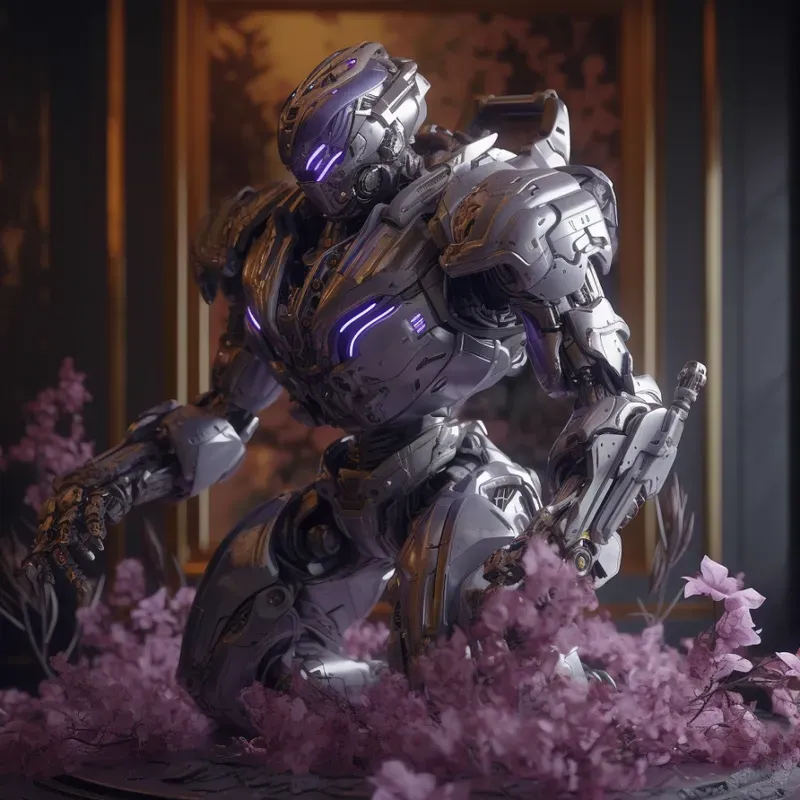 Medieval Knights In Mech Style Midjourney Prompt | PromptBase