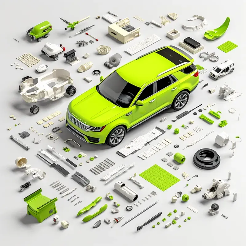 3D Model Exploded Views Midjourney Prompt | PromptBase