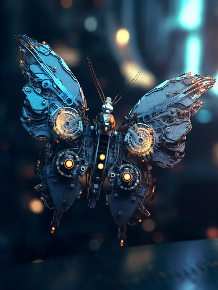 Insects In Cyberpunk Style Midjourney Prompt | PromptBase