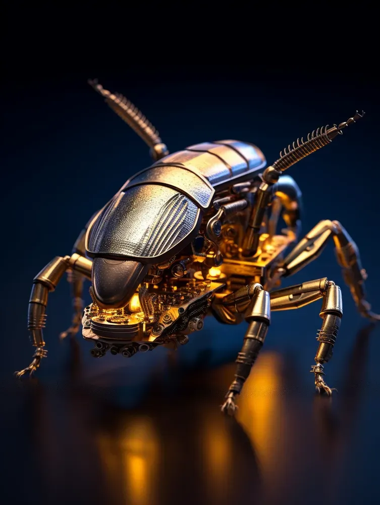 Insects In Cyberpunk Style Midjourney Prompt | PromptBase