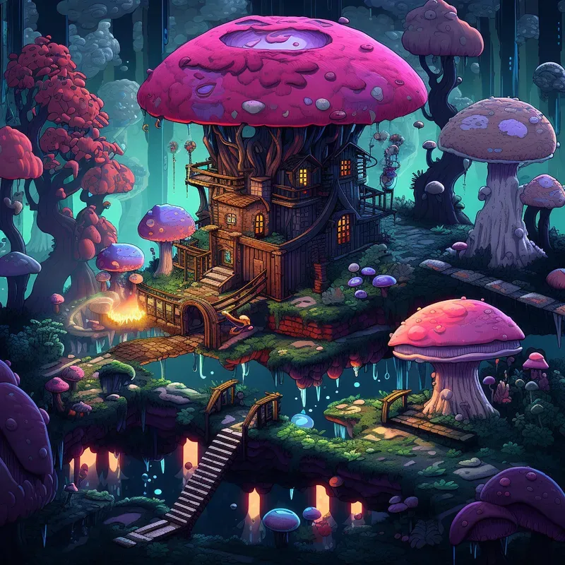 Pixel 16bit Art Style Midjourney Prompt | PromptBase