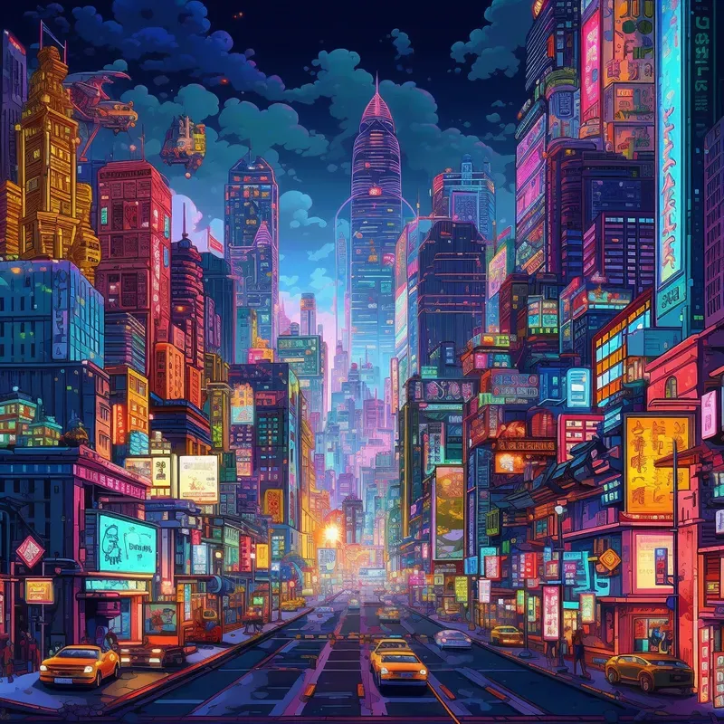 Pixel 16bit Art Style Midjourney Prompt | PromptBase