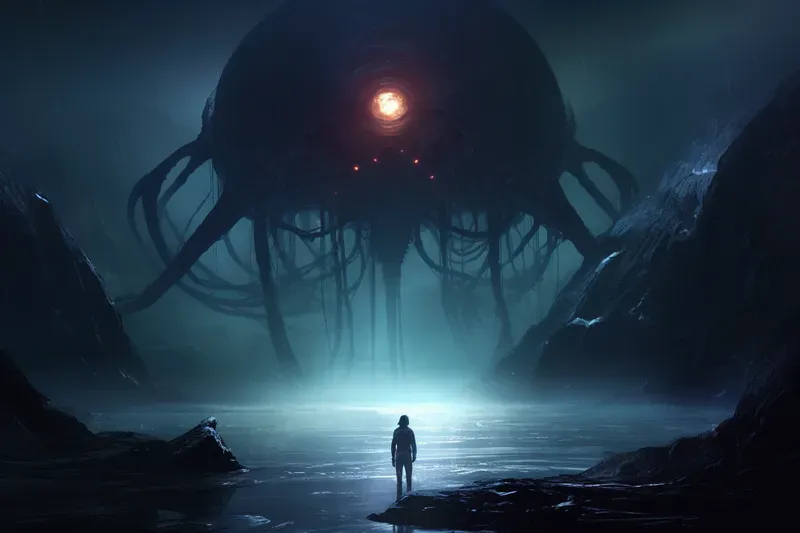 Cosmic Horror Creatures Midjourney Prompt | PromptBase