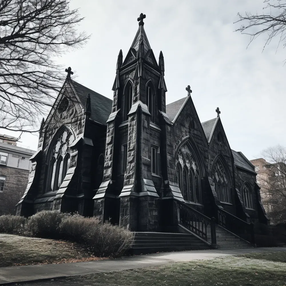 Aesthetic Churches Midjourney Prompt | PromptBase