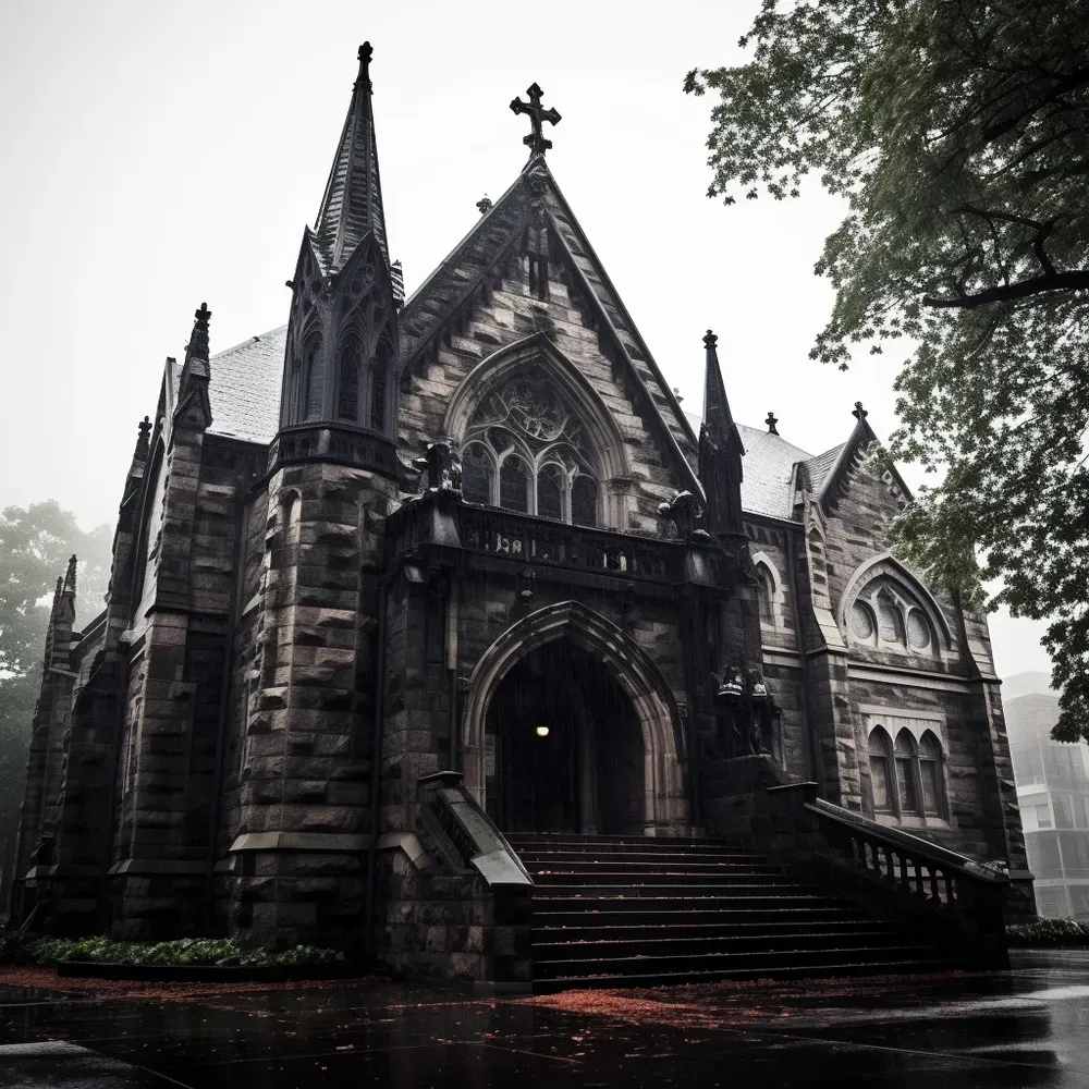 Aesthetic Churches Midjourney Prompt | PromptBase