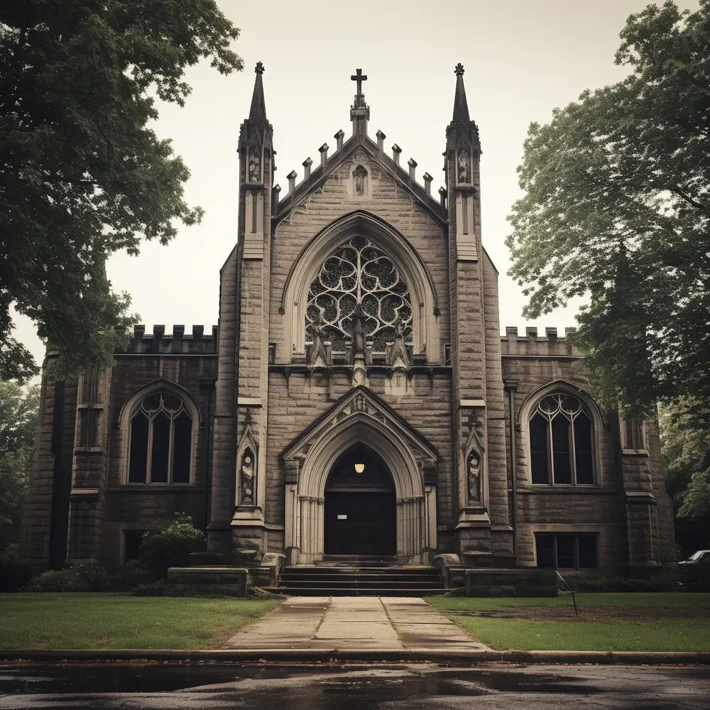 Aesthetic Churches Midjourney Prompt | PromptBase