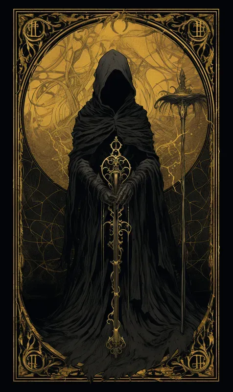 Dark Fantasy Tarot Cards Midjourney Prompt | PromptBase