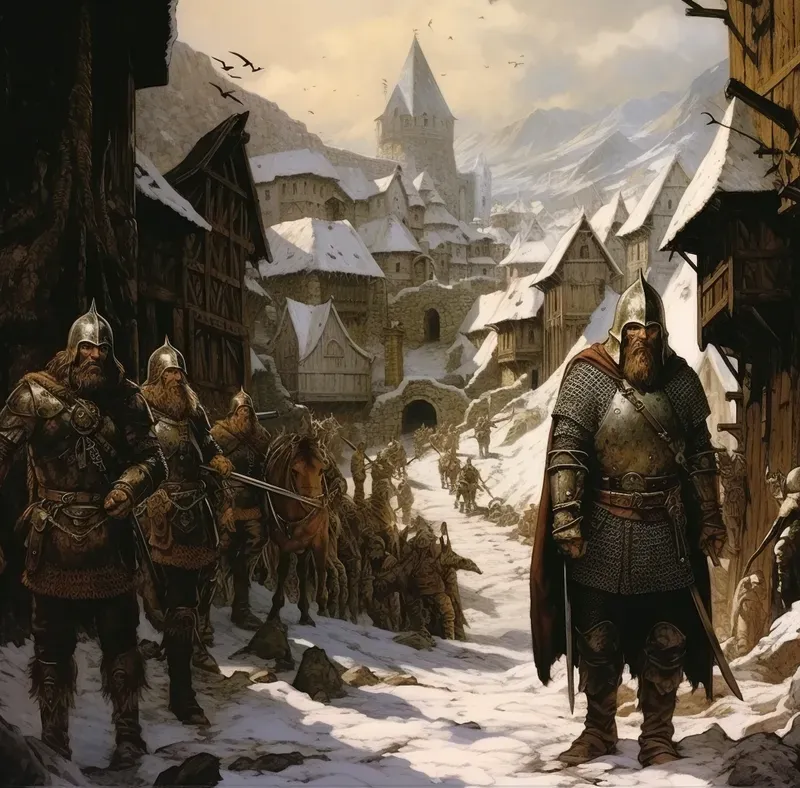 Medieval Comics Midjourney Prompt | PromptBase