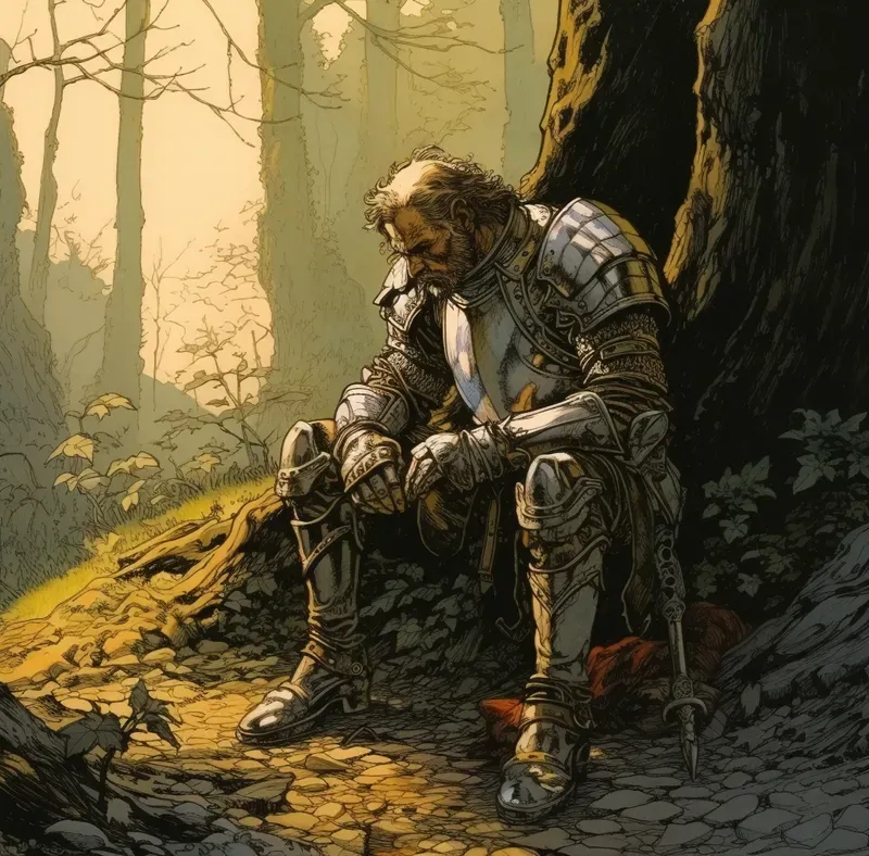 Medieval Comics Midjourney Prompt | PromptBase