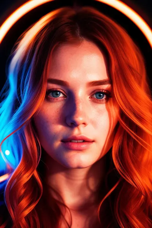 Realistic Neon Portrait Photographs Stable Diffusion Prompt | PromptBase