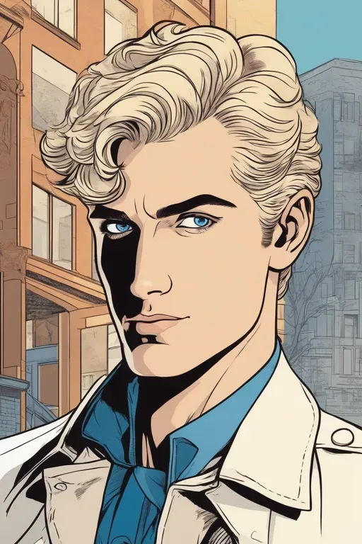 Comic Book Portrait Illustrations Stable Diffusion Prompt | PromptBase