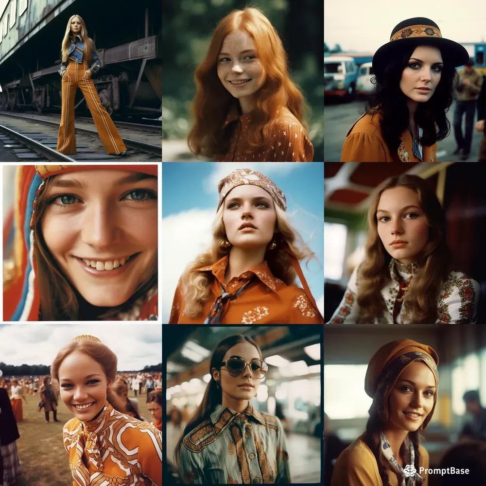 1970s Models Prompt | PromptBase